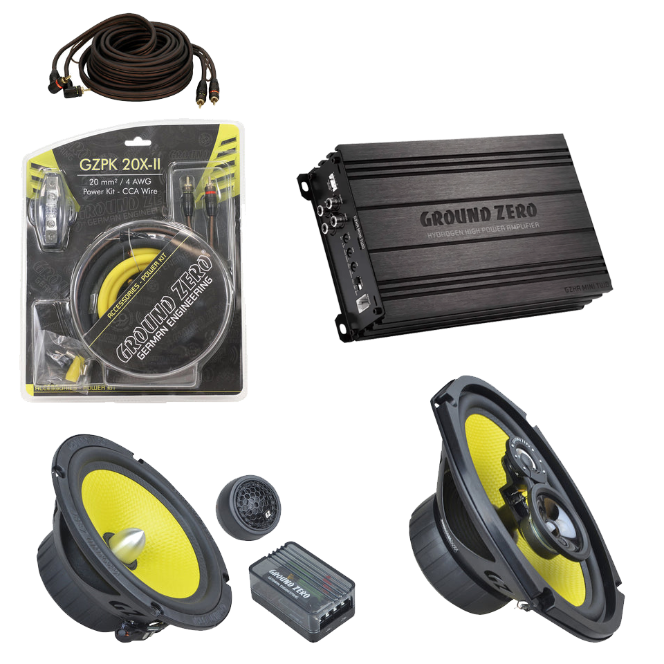 Ground Zero Sound Quality Pakkatilboð-- Audio.is